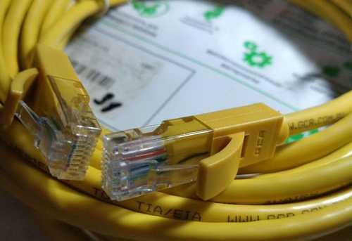 LAN кабель 7.5 метров, для подключения интернета