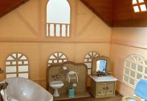 Sylvanian Families туалет ванная комната