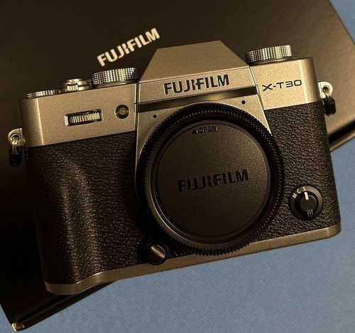 Фотоаппарат fujifilm xt30ii silver новый