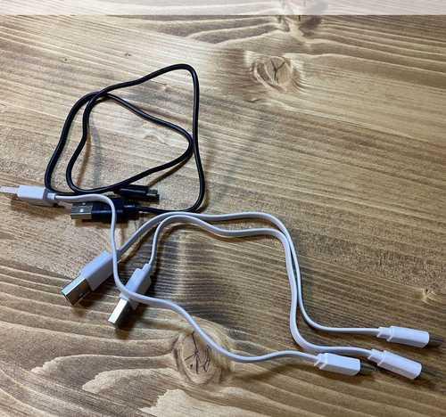 Кабели micro Usb и Usb type C