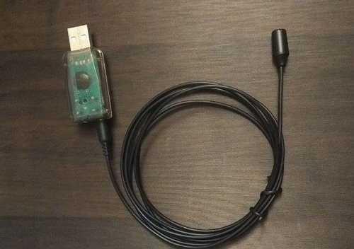 Измерительный микрофон USB калибровочный с файлом