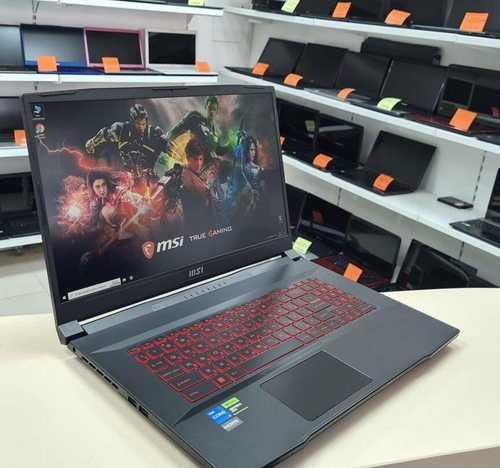 Игровой MSI 17.3" IPS/i5-11260H/16GB/256GB/RTX 4GB