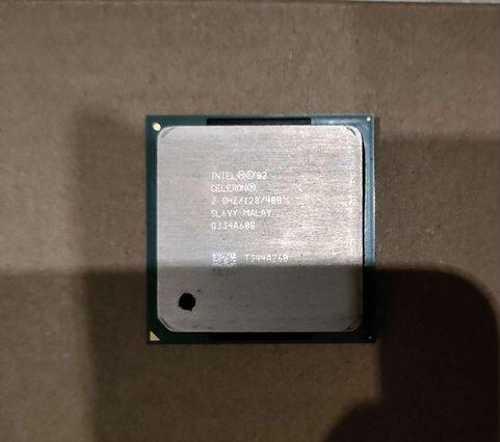 Процессор intel 02 celeron 2ghz/128/400