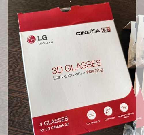 3D очки для телевизора lg 3D glasses lg