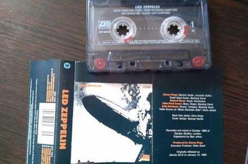 Led Zeppelin 1st кассета лицензия 1998