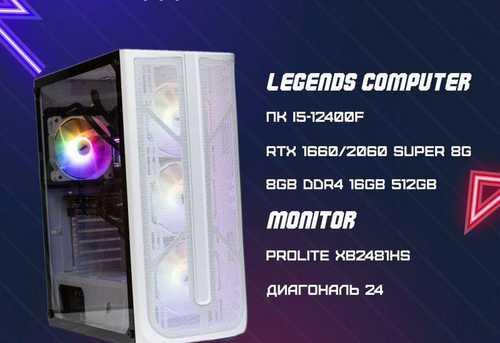 Игровой пк с монитором
