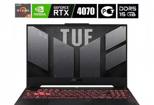 Asus TUF Gaming A15, Ryzen 9 7940HS, RTX 4070, PCT