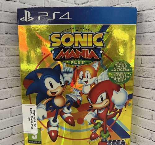 Игра для PS4 Sonic Mania Plus