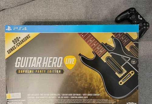 Guitar hero live PS4 Supreme party edition