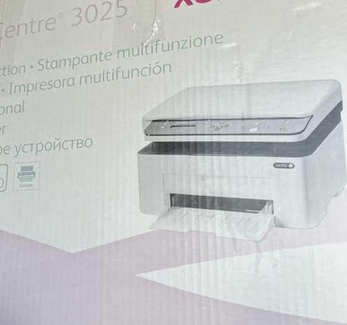 Мфу лазерное Xerox WorkCentre 3025+картридж новый