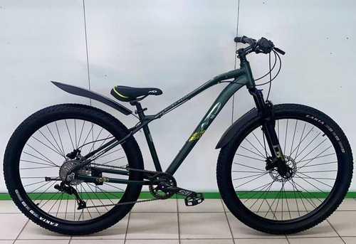 Велосипед горный зелёный