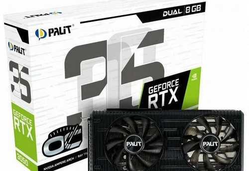 Видеокарта Palit GeForce RTX 3050 Dual 8G