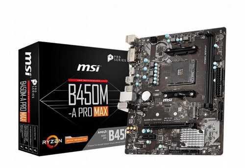 MSI B450M-A PRO MAX sAM4