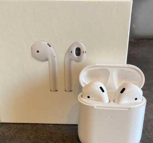 Беспроводные наушники apple airpods 2