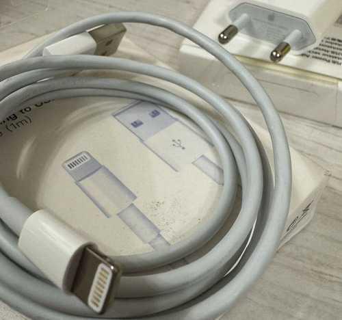 Зарядное утсройство apple lightning usb