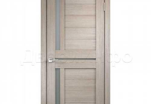 Дверь веллдорис duplex 3 со стеклом по, цвет Капуч