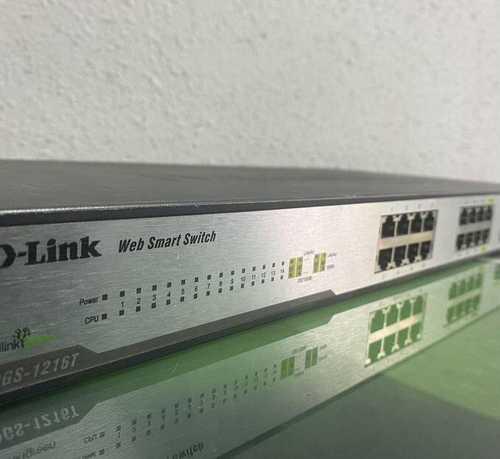 Коммутатор d-link eed smart switch dgs-1216T