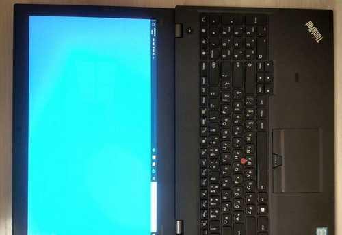 Lenovo Thinkpad p50s + док-станция