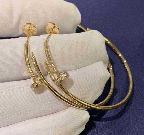 Cartier Серьги juste UN clou 0,17 ct