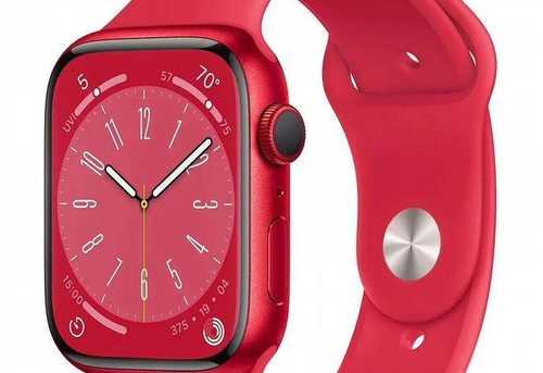 Apple Watch Series 8, 45 мм Red (product)