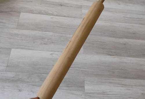 Скалка-воспиталка скалка деревянная с ручками