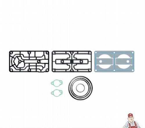 Комплект прокладок компрессора For Knorr-Bremse