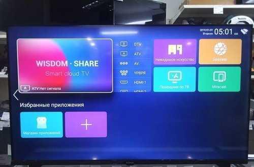 55"(140см) 4K smart-TV Novex NWX-55U169TSY