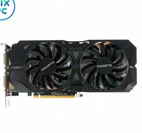 Видеокарта GTX960 4GB gigabyte windforce GV-N960WF2OC-4GD Б.У