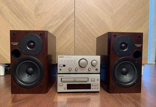 Усилитель onkyo a-909, акустика onkyo 102ax