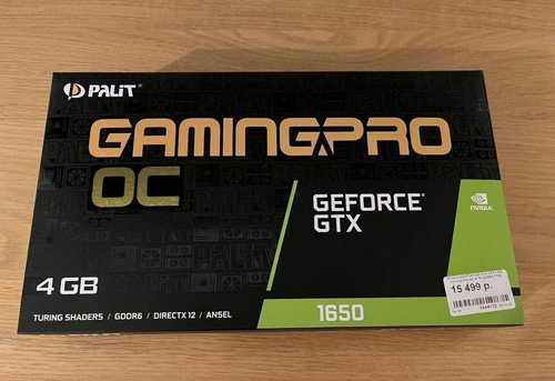 Видеокарта Palit GeForce GTX 1650 Gaming Pro