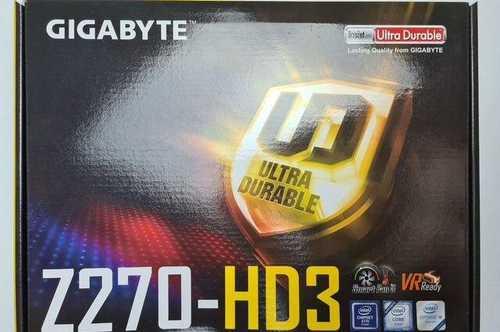 Материнская плата Gigabyte GA-Z270-HD3