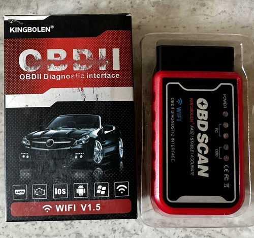 Obd2 сканер wifi Elm327