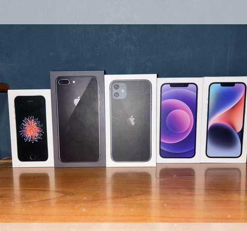 Оригинальные коробки Apple