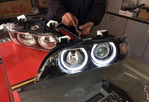 Фары M5 BMW E39 LED супер яркие глаза арт005