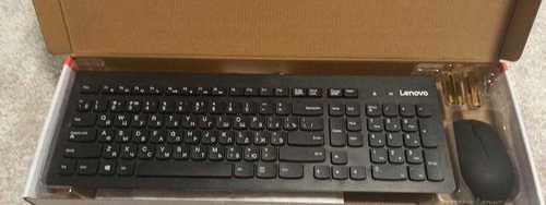 Беспроводная клавиатура и мышь lenovo