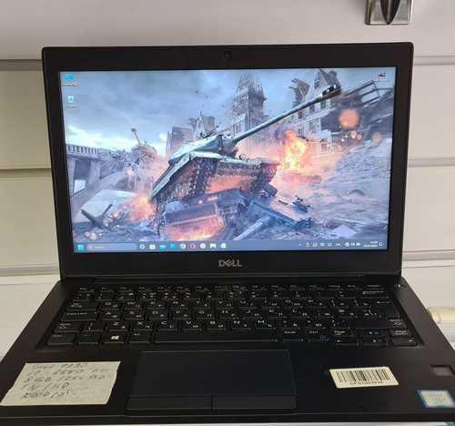 Мощный Dell Latitude 7290 i7-8650\8gb\256ssd