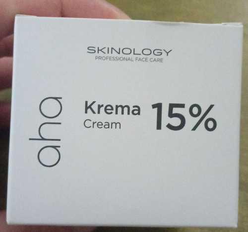Крем для лица Skinology aha 15% вечерний