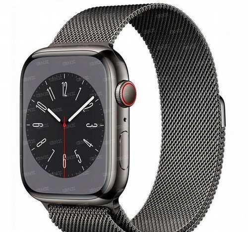 Apple Watch Series 8 45mm Milanese Loop Graphite