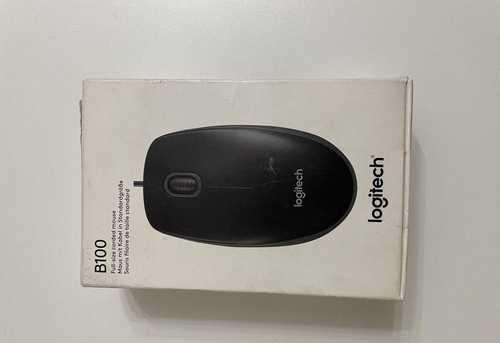 Мышь logitech b100