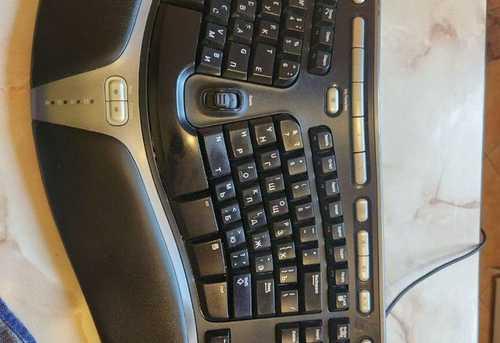Эргономичная клавиатура Microsoft ergonomic 4000