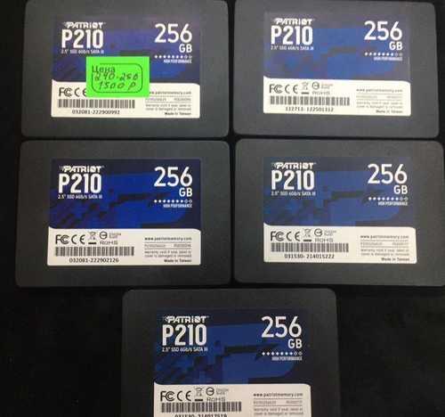 SSD Patriot P210 P210S256G25