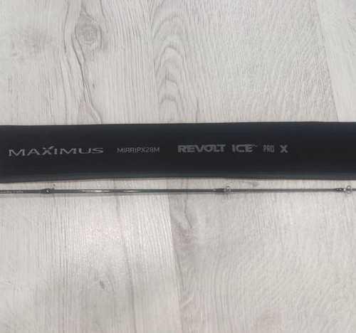 Зимняя удочка maximus mirripx28M revolt ICE PRO X