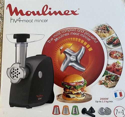 Мясорубка moulinex hv4 с овощерезкой