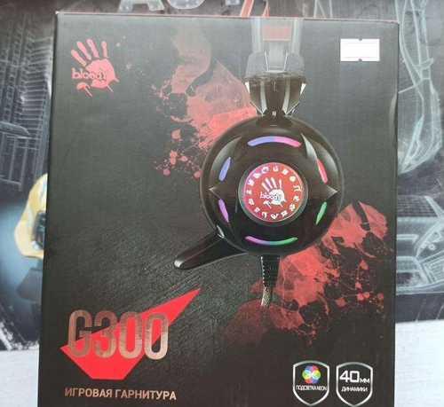 Игровые наушники с микрофоном A4 Tech Bloody G300