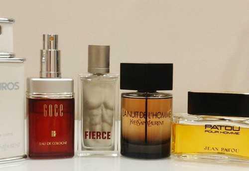 YSL Kouros, Jean Patou, Abercrombie & Fitch