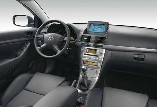 Торпедо Toyota Avensis панель приборов
