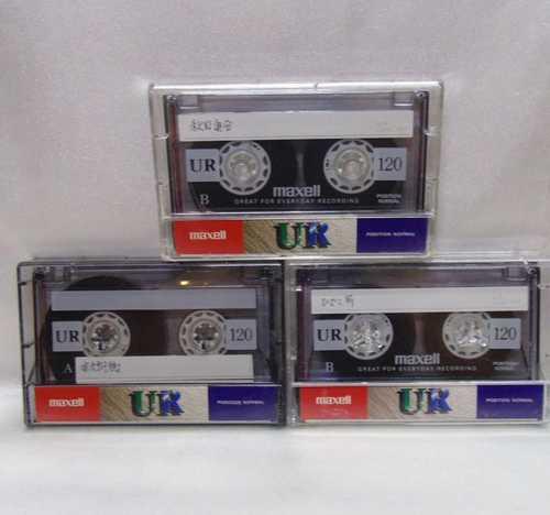 Аудиокассета Maxell UR 120.Japan.11