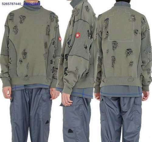 Рваный свитшот Cav Empt оригинальное качество (Арт.54123)