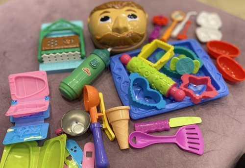 Формочки доя play doh зубастик и мороженое
