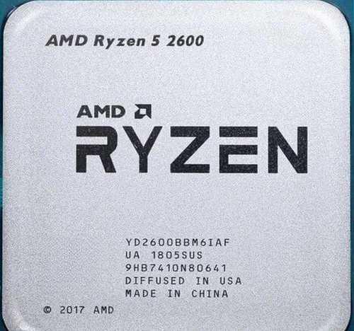 Процессор AMD ryzen 5 2600